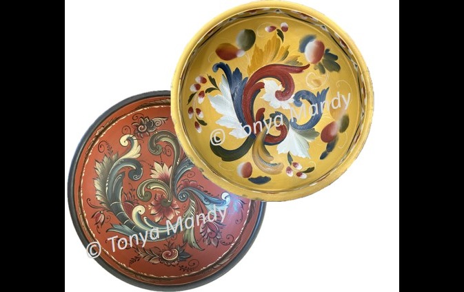 Building a Telemark Design with Tonya Mandy Tickets | Rosemaling Coast ...