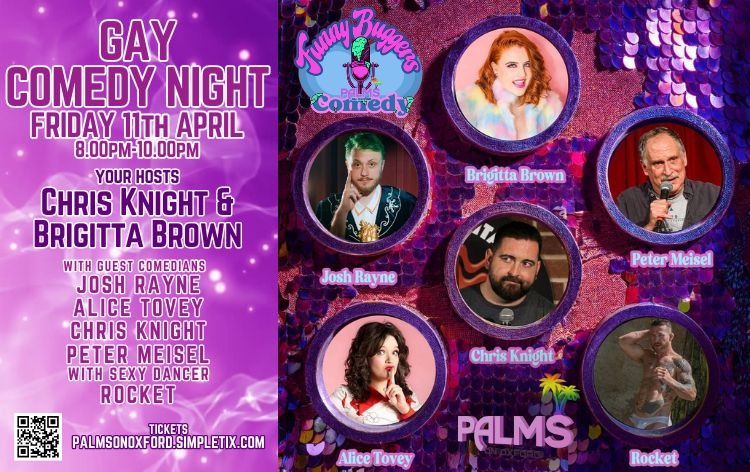 Funny Buggers & Palms 8pm Friday 9th May 2025 Tickets | Palms On Oxford