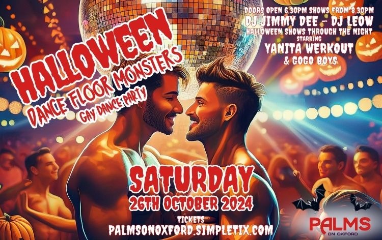 HALLOWEEN - Dance Floor Monsters - GAY Dance Party, Saturday October ...