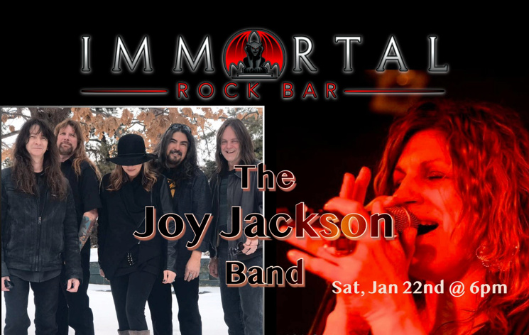 The Joy Jackson Band - Archived Tickets | Immortal Productions