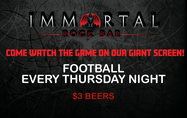 FOOTBALL THURSDAY NIGHT - HAPPY HOUR - $3 BEER SPECIALS Tickets ...