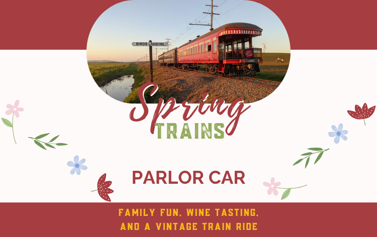 Spring Trains: Parlor Car Tickets | Western Railway Museum
