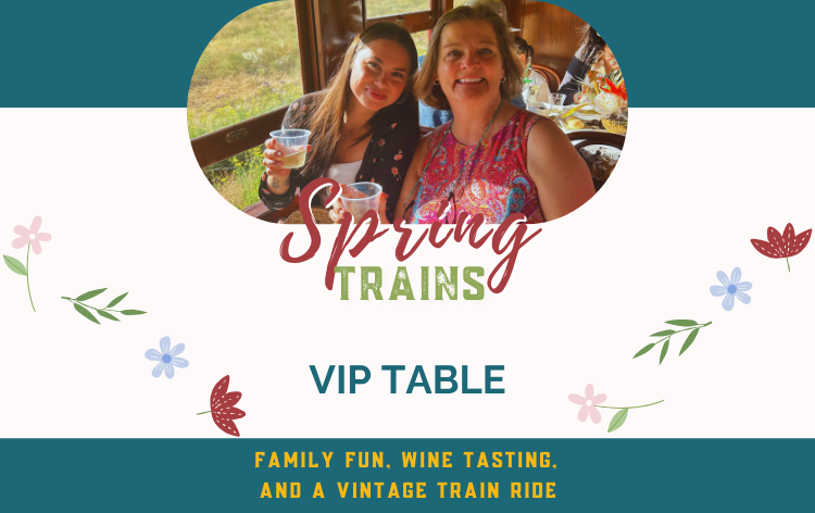 Spring Trains: VIP Table (One ticket covers up to 4 guests) | Western ...