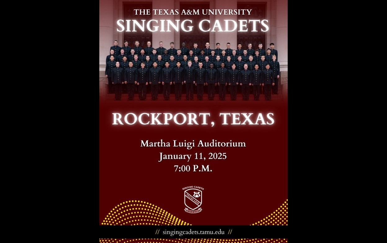 Texas A&M University Singing Cadets - 2025 Tickets | Rockport Fulton ...