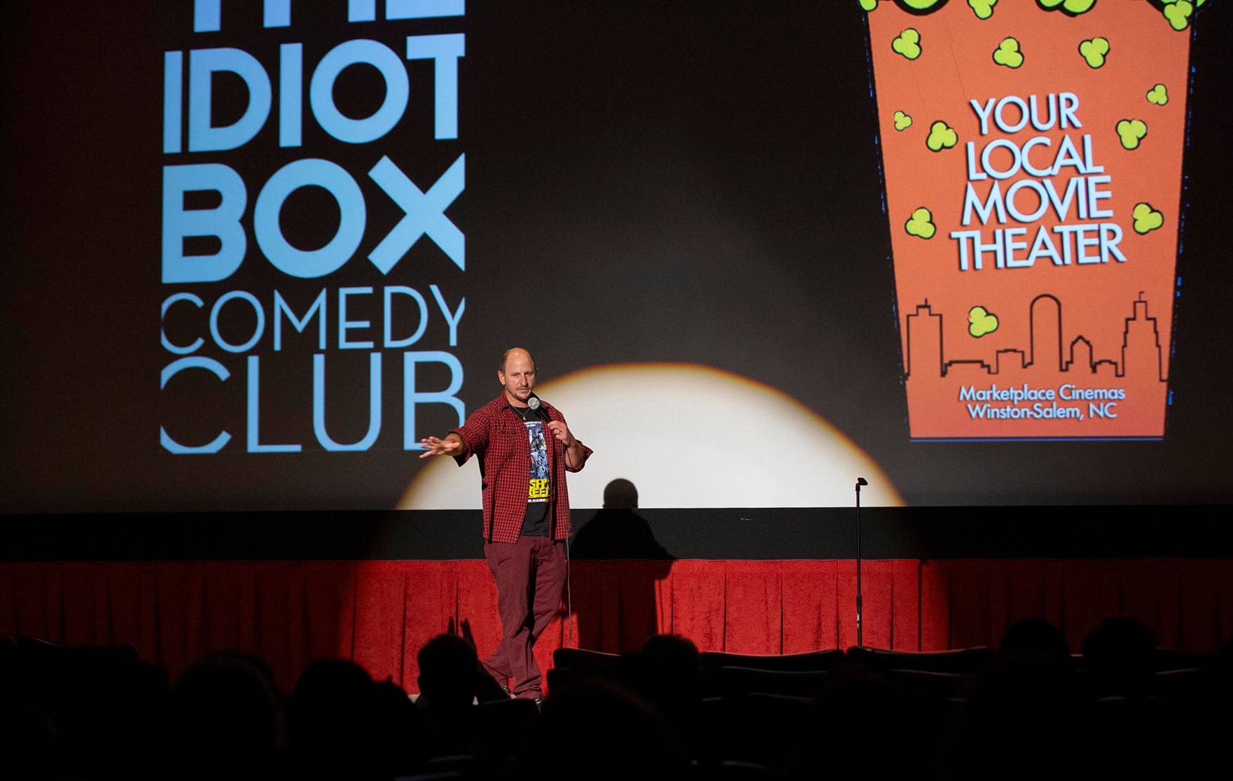 Idiot Box Live Comedy at Marketplace Cinemas - Friday, January 20th ...