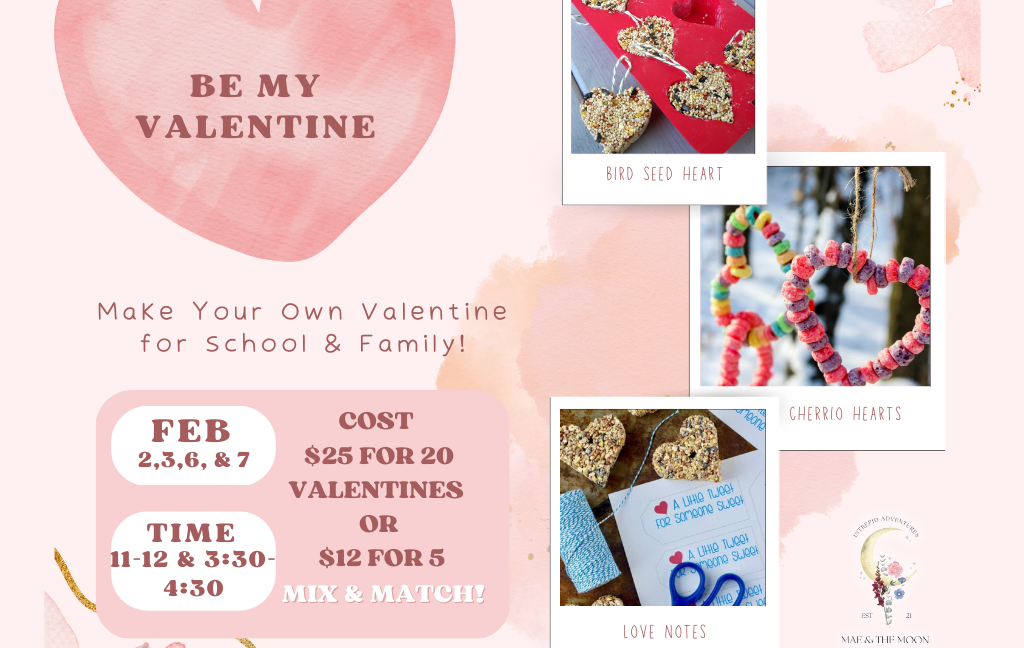 Make Your Own Valentine's Intrepid Adventure Tickets | Mae and the Moon
