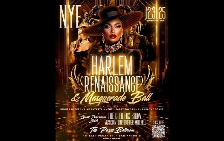 Harlem Renaissance & Masquerade Ball - New Year's Eve! Tickets | Micah ...