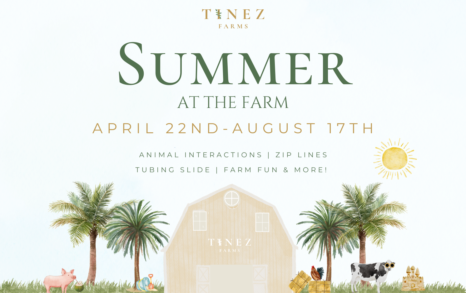 Spring At The Farm 2025 Tickets | Tinez Farms