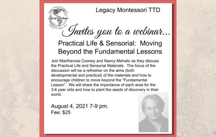 Practical Life & Sensorial: Moving Beyond the Fundamental Lessons