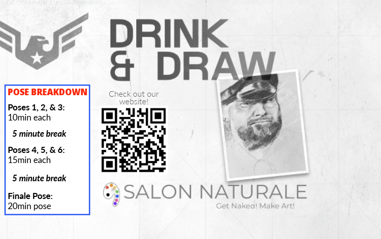 Drink & Draw - Locktober-ween! Tickets | Salon Naturale