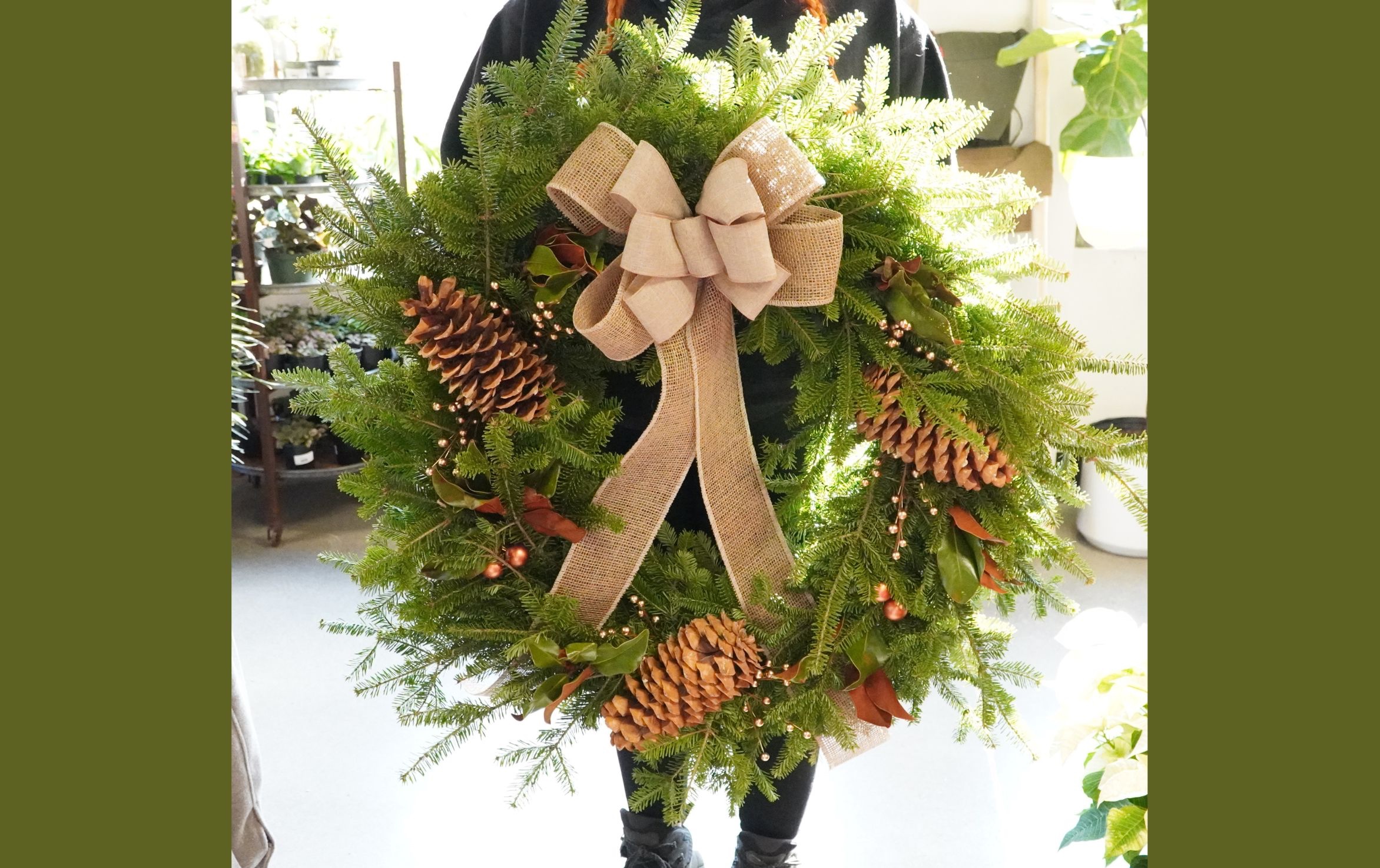 Winter Wreath Workshop Tickets | The Plant Hatch