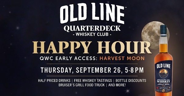 September QWC Member Happy Hour Tickets | Old Line Spirits (E-Tickets)