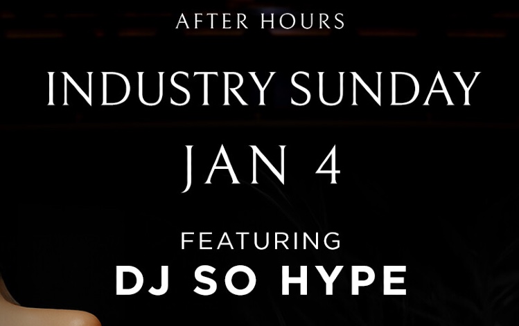DJ SO HYPE : SUNDAY - JANUARY 04, 2025 @ Drai’s After Hours | Las Vegas ...