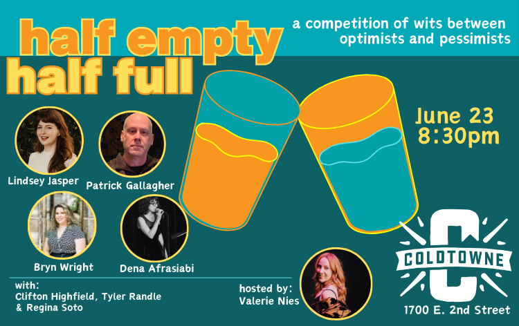 half empty / half full Tickets | ColdTowne Theater