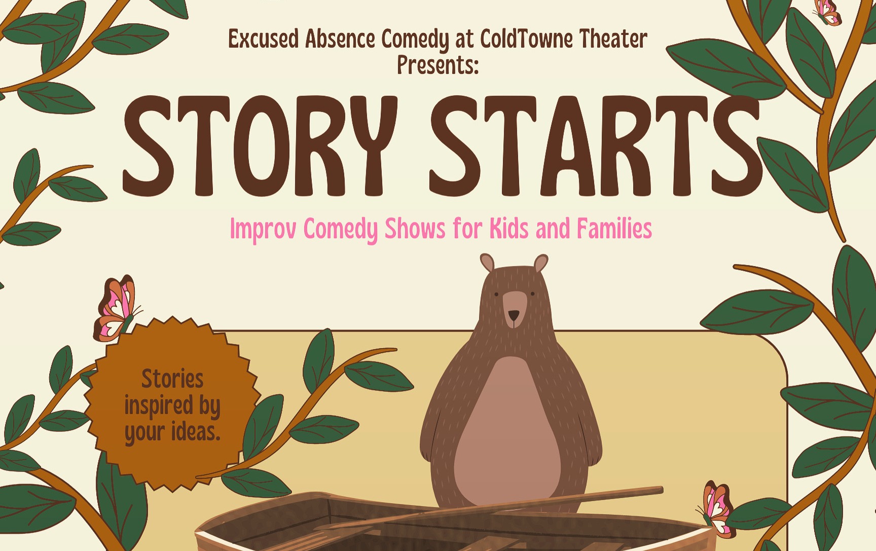 STORY STARTS: Interactive Improv Comedy for kids and their adults ...