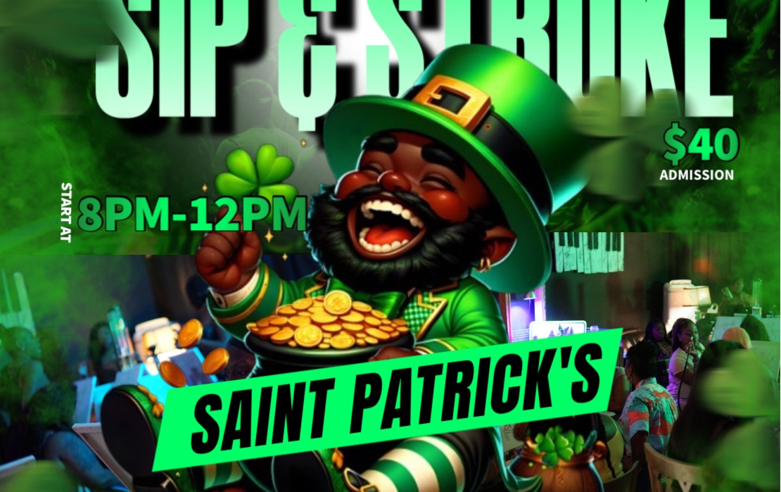 ST PATTYS SIP & STROKE Tickets | SLAY’D BY THE JUICE