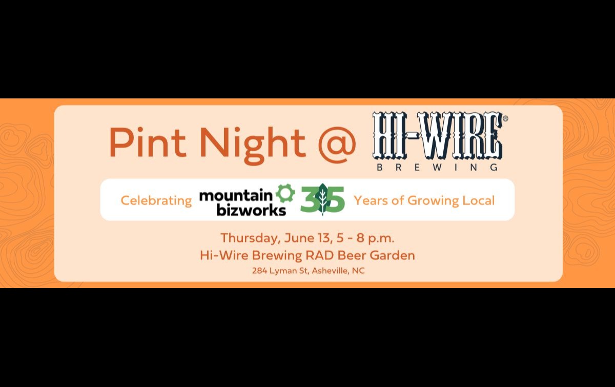 Celebrate 35 Years: Pint Night at Hi-Wire Tickets | Mountain BizWorks