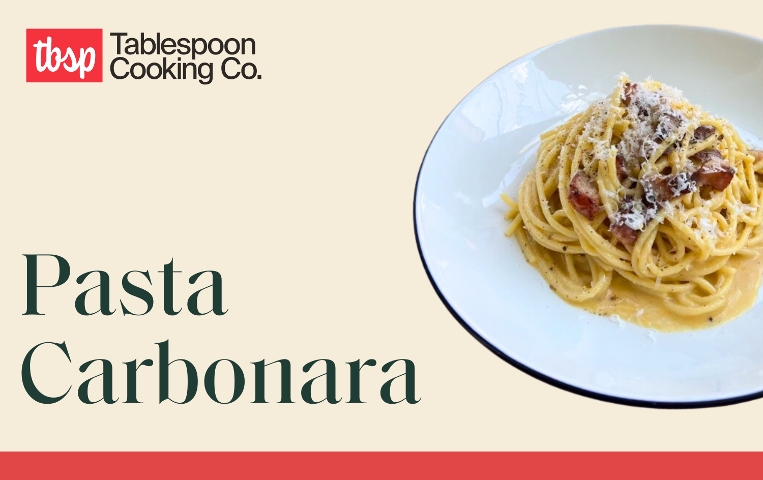 Pasta Carbonara 2025 Tickets | Tablespoon Cooking Co