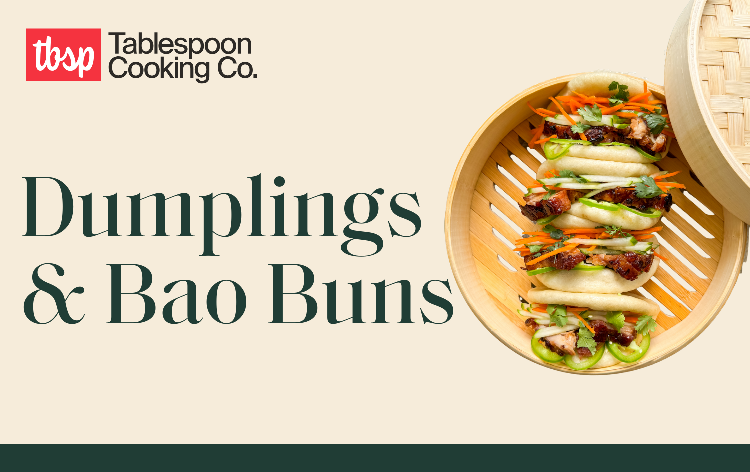 Dumplings & Bao Buns Tickets | Tablespoon Cooking Co