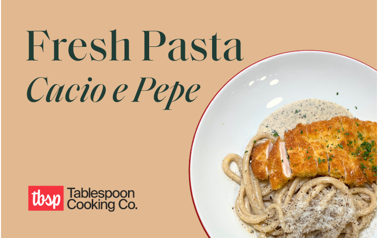 Fresh Pasta: Cacio e Pepe - Archived Tickets | Tablespoon Cooking Co