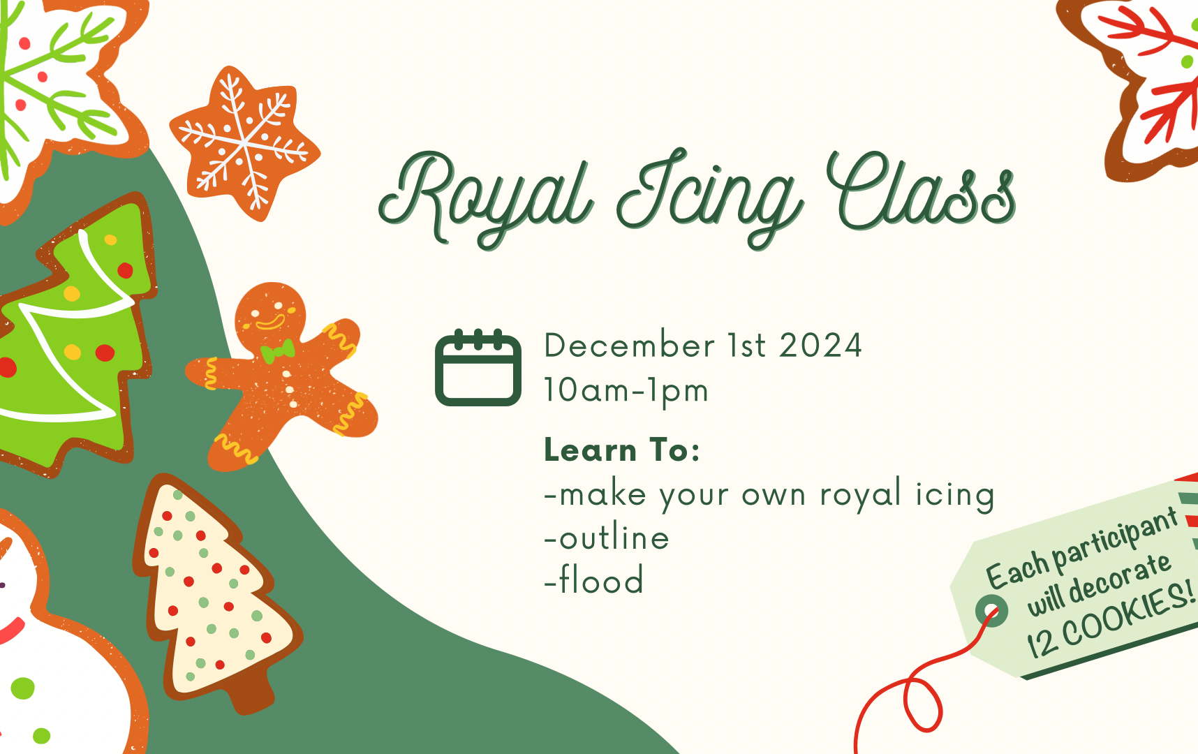 Royal icing Class Tickets | Turtleyslow