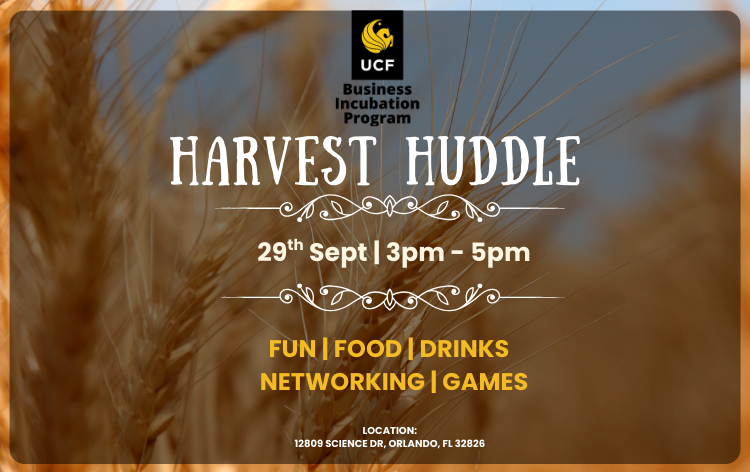 Harvest Huddle 2025 (Open to Clients Only) Tickets | UCF Business ...