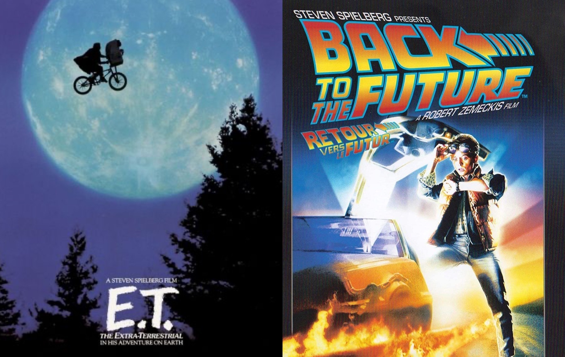 ET followed by Back to the Future