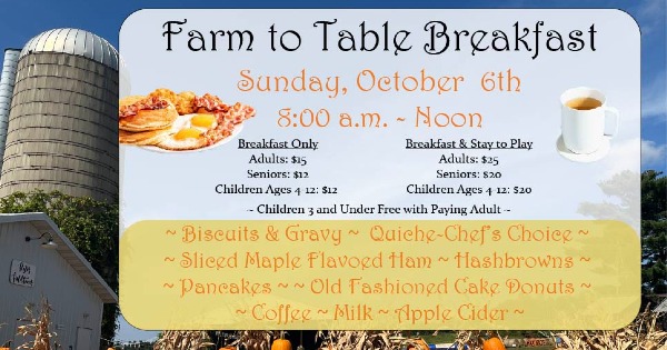 Farm to Table Breakfast Tickets | Berry Terminal