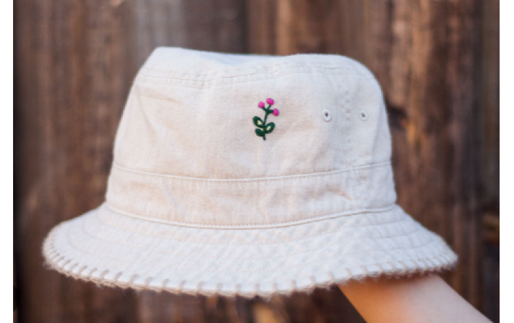 Bucket or Ball Cap Embroidery Class Tickets | Long X Arts Foundation