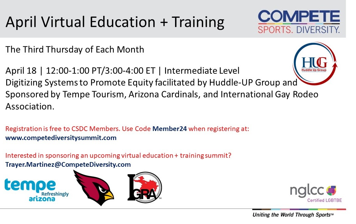 April Virtual Education + Training Summit Tickets | Compete Sports ...