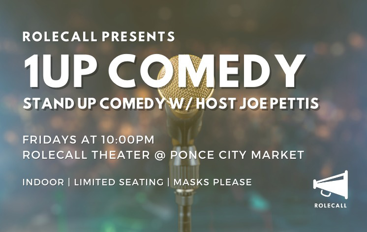 1UP Comedy Stand Up Hosted by Joe Pettis