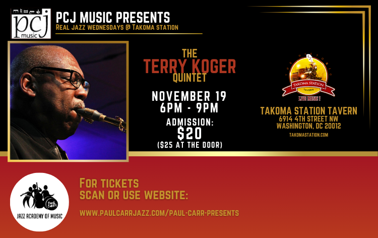 PCJ Presents Terry Koger Quintet Tickets | PCJ Music