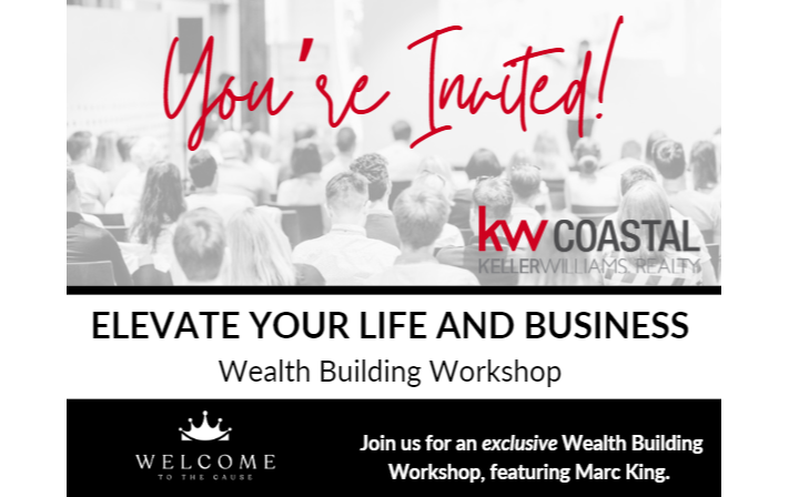 Wealth Building Workshop with Marc King Tickets | Welcome to the Cause
