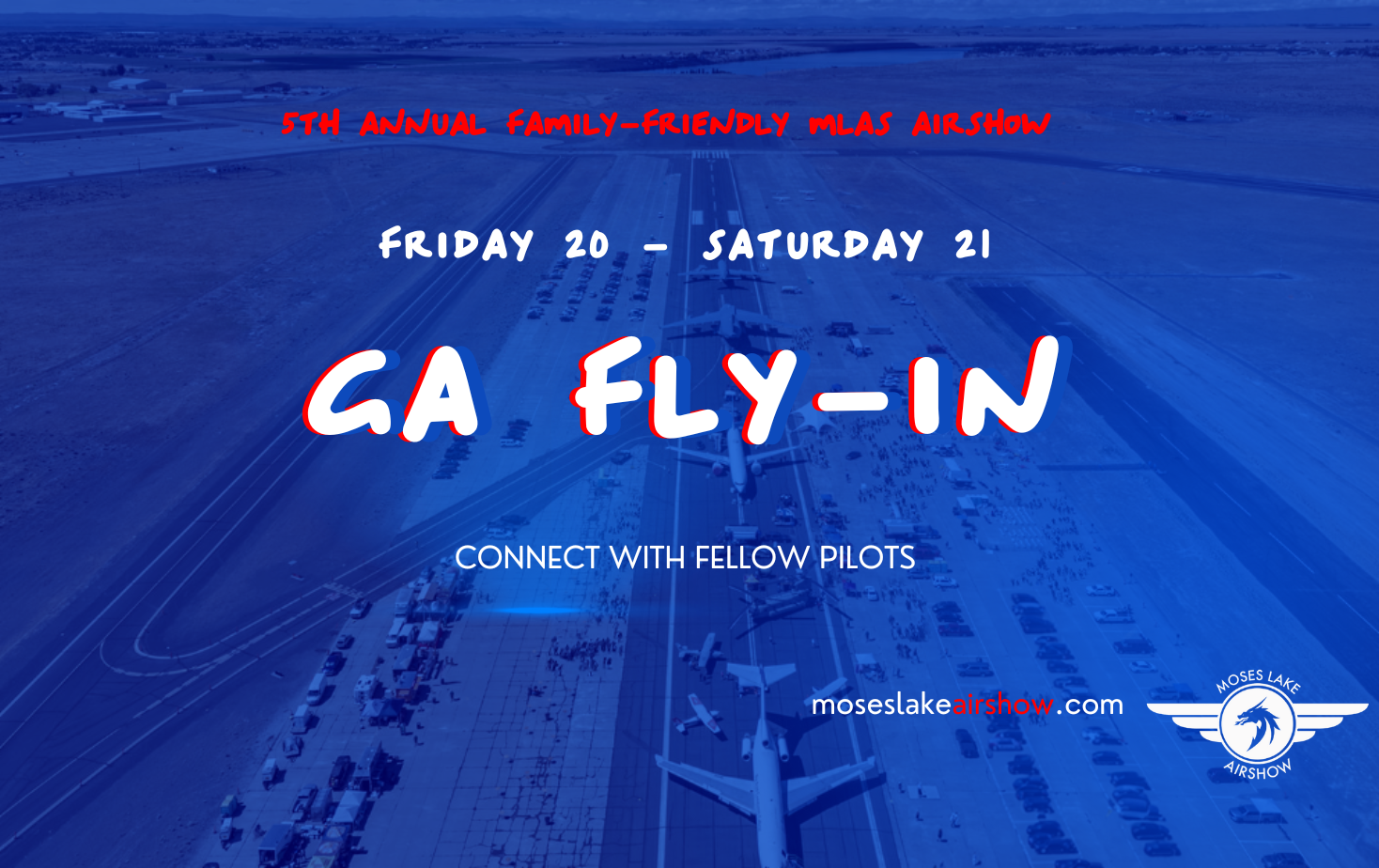 GA Fly-In Pilot Registration Tickets | Moses Lake Airshow