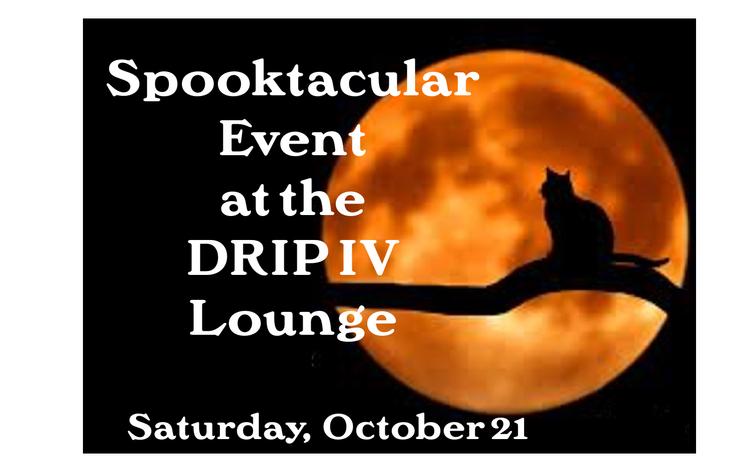 Spooktacular DRIP n' SIP at the DRIP IV Lounge Tickets | DRIP IV Lounge
