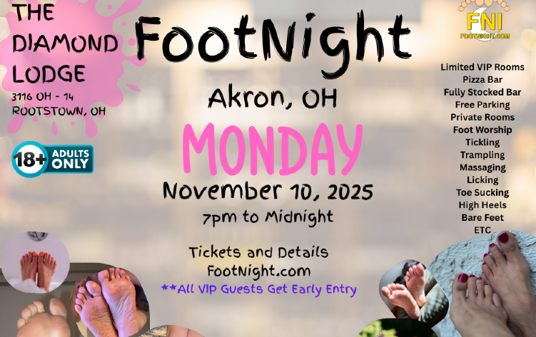 FootNight Akron November 2025 Tickets | Event promotions