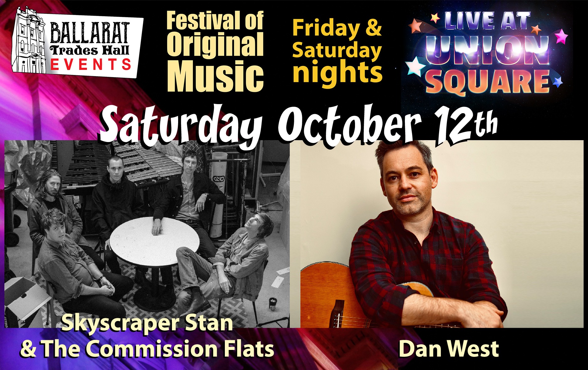 Skyscraper Stan & The Commission Flats and Dan West & Steven Skillbeck ...