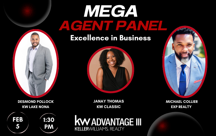 Mega Agent Panel: Excellence in Real Estate Tickets | Keller Williams ...