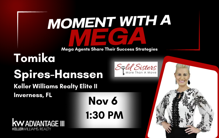 Moment with a Mega with Tomika Spires-Hanssen Tickets | Keller Williams ...