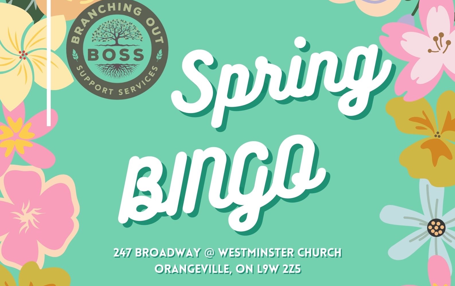 BOSS Bingo & Pizza Night SPRING 2025 Tickets | branchingout