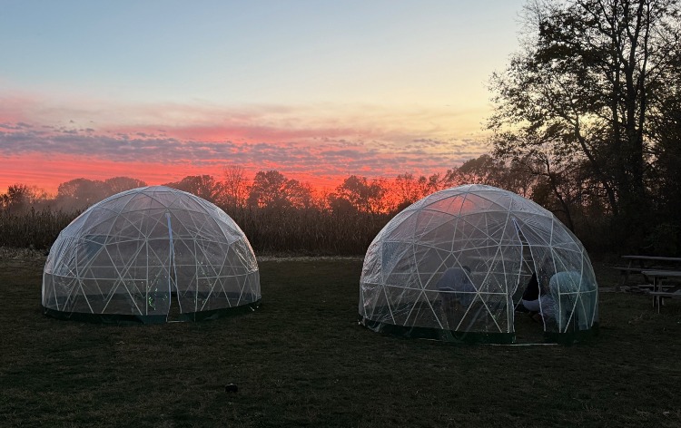 Cozy Winter Igloo Experience Tickets | The Pond at Piney Acres