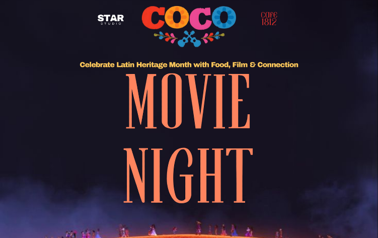 Cafe 1812 x Star Studio Coco Movie Night Tickets | Star Studio NJ
