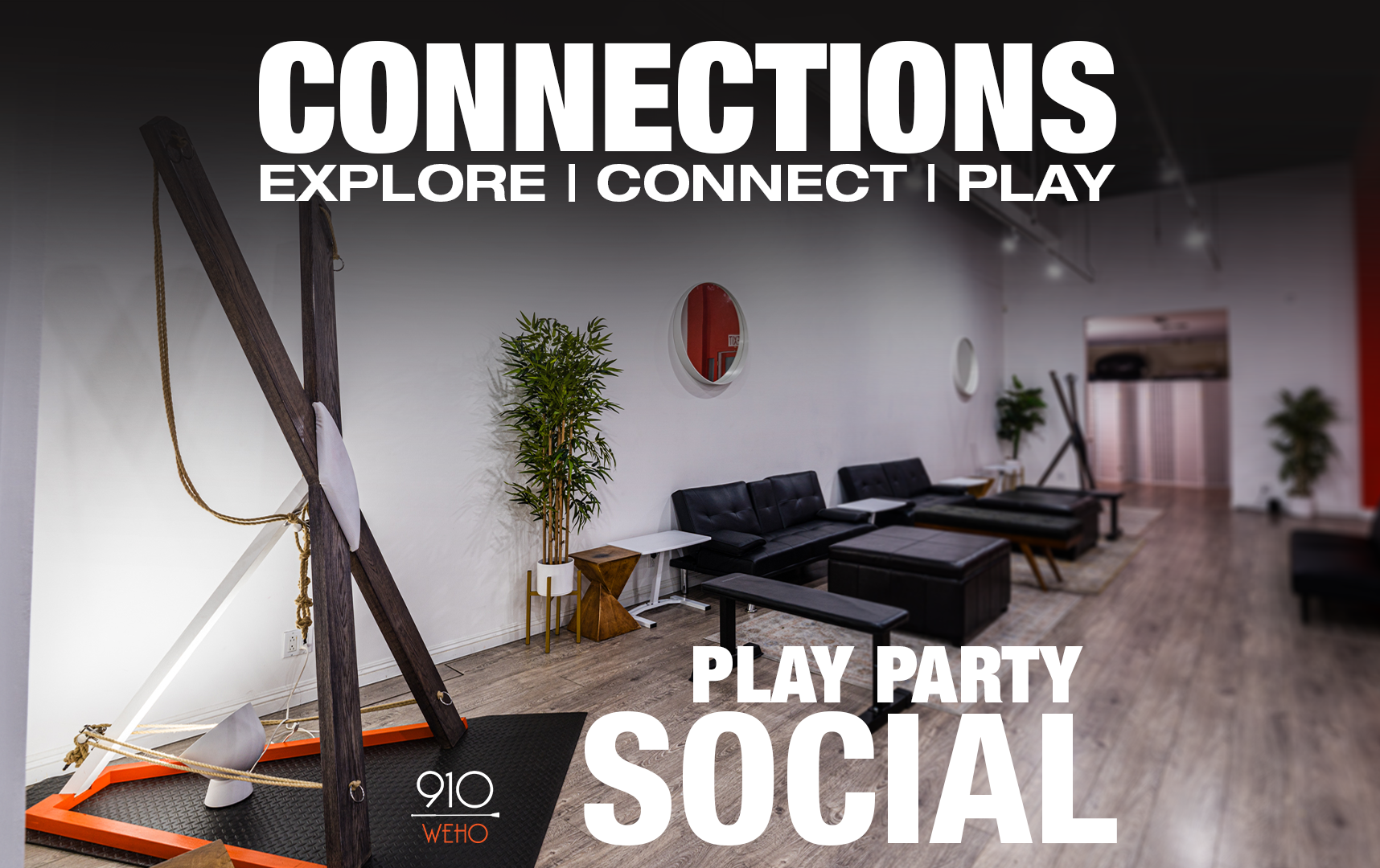 CONNECTIONS: Speed Friending & Play Party 12/7 Tickets | 910WeHo LLC