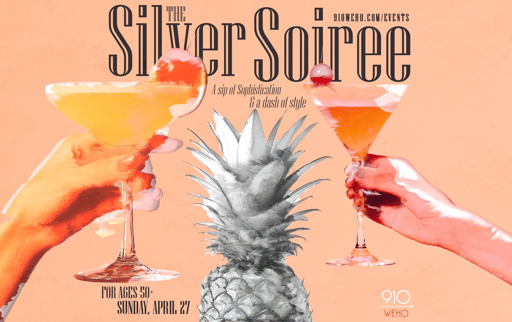 The Silver Soiree: A 50+ Mingle & Play Party Tickets | 910WeHo LLC