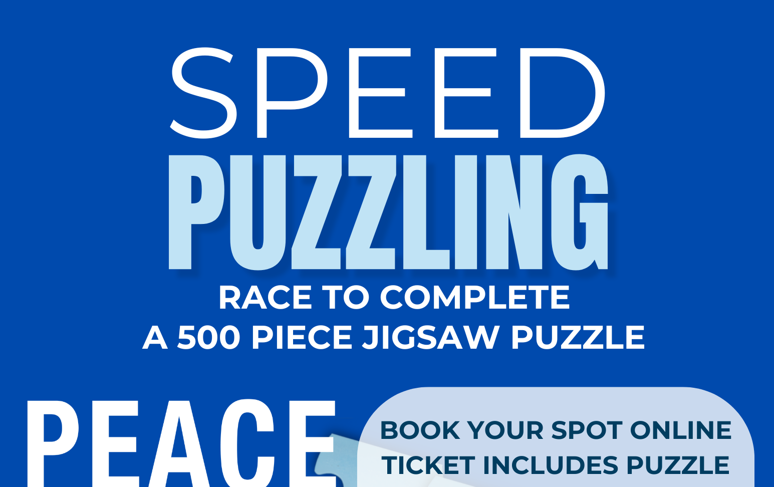 Speed Puzzling - JUNE 7, 2025 Tickets | Peace River Brewing