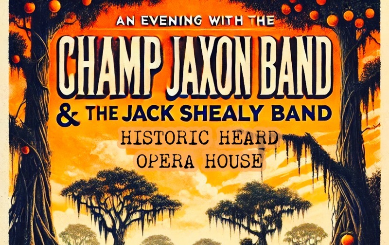 An Evening with The Champ Jaxon Band & The Jack Shealy Band Tickets ...