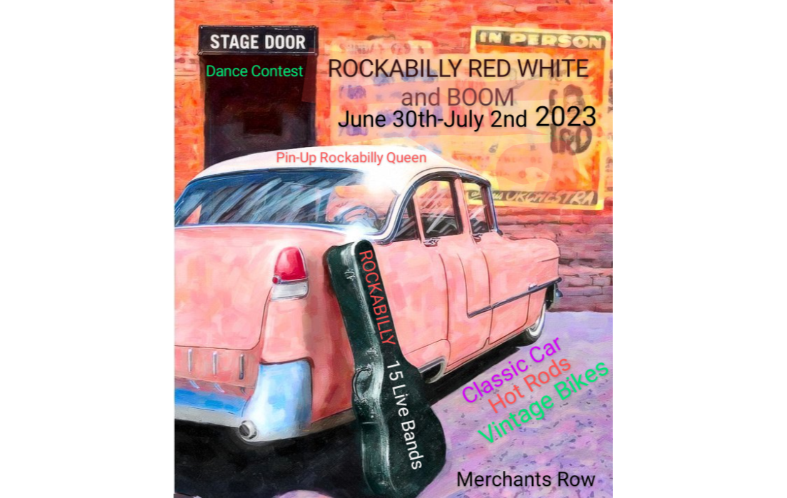 Rockabilly Bama Lama Red, White, & Boom Tickets! | CGE Productions