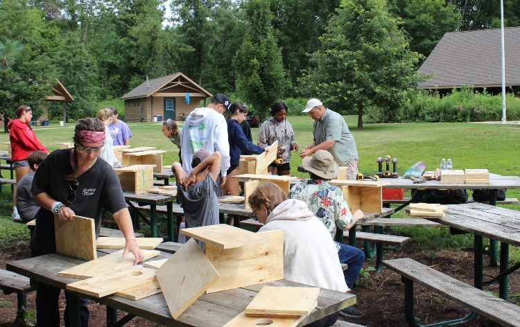 SOLD OUT Build Your Own Bluebird Box Woodshop Workshop Tickets | Dunes ...