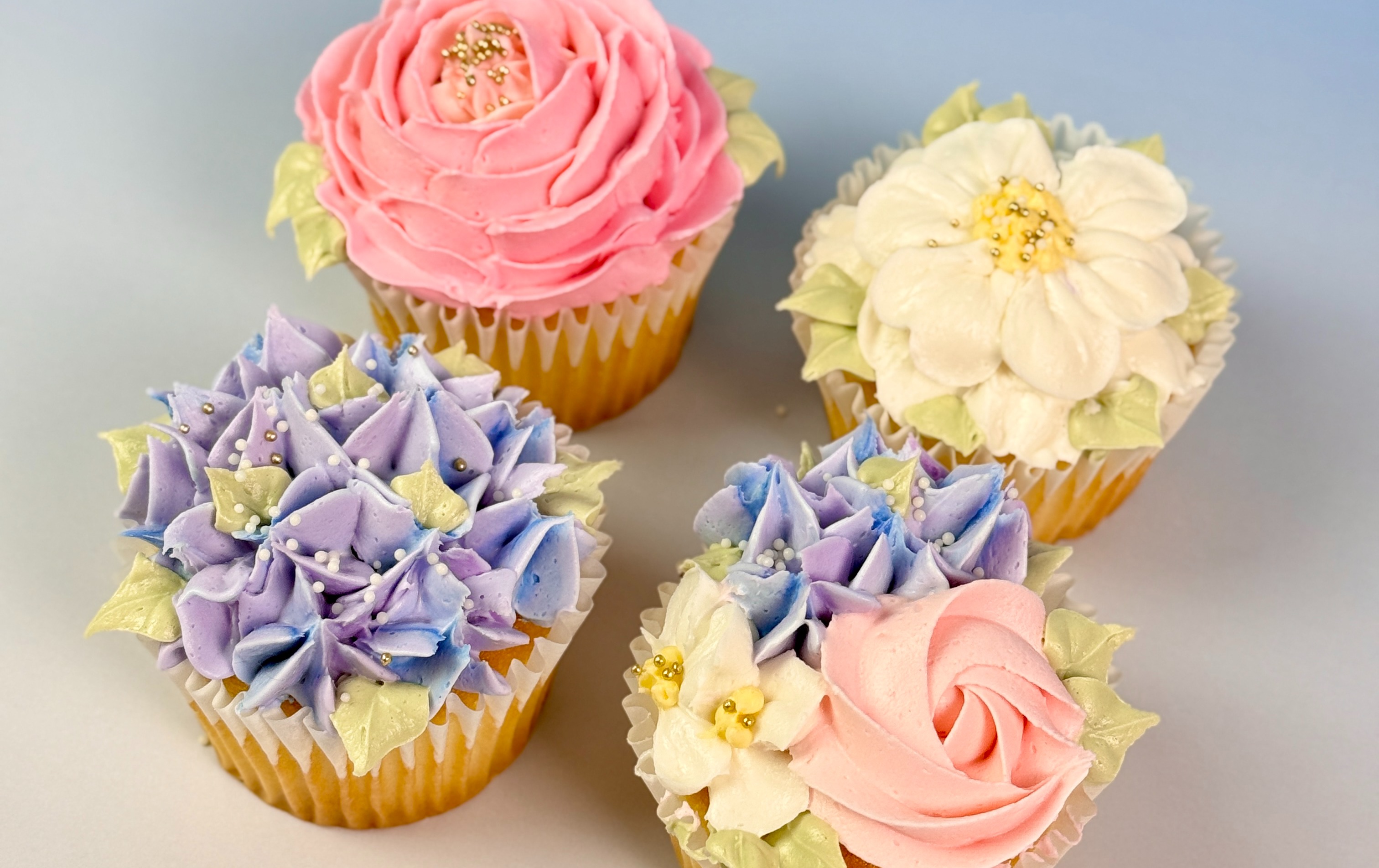 Sweet Blooms Cupcake Decorating Class 3/29 Tickets | thesweetspotworkshops