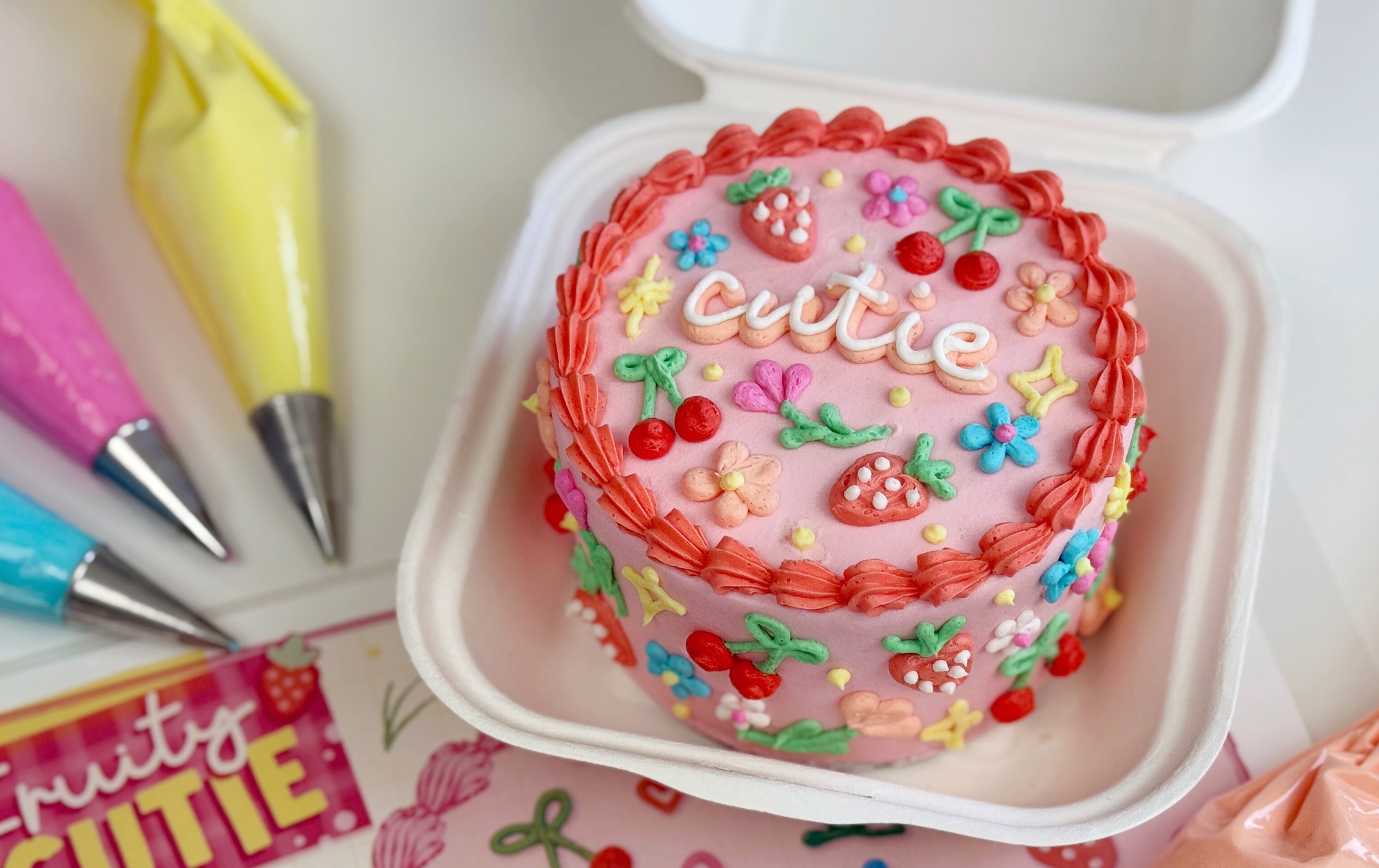 Fruity Cutie: Mini Bento Cake Decorating Class 8/23 Tickets ...